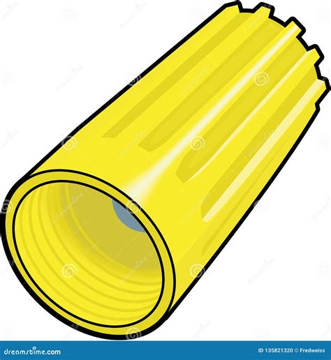 Wire Connector Vector Illustration Stock Vector Illustration Of Wire Connector 135821320