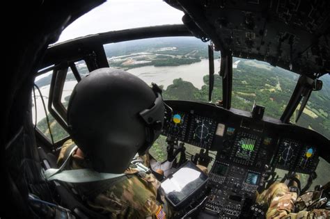 Chinook Helicopter Cockpit