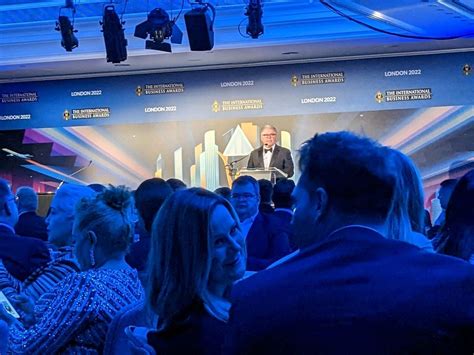 It Was A Great Evening The Stevie® Awards International Business Awards Banquet At