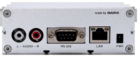 Barix Instreamer And Exstreamer STL Set