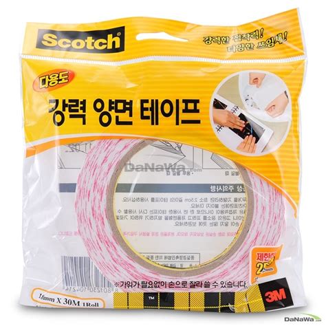 3m 스카치 강력 양면테이프 2473 18mm X 30m 1개 에누리 가격비교