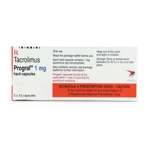 Prograf 1mg Capsules At ₹ 350stripe New Delhi Id 2855162746730