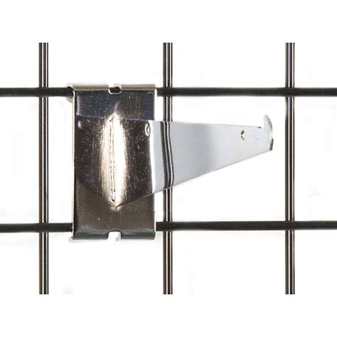 Gridwall Shelf Bracket White The Fixture Zone