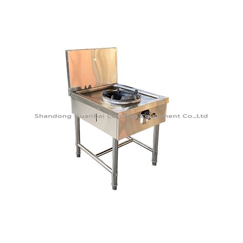 Stainless Steel Gas Stove Table Without Burners As Cooking Equipment