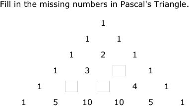 IXL Pascal S Triangle Year Maths Practice