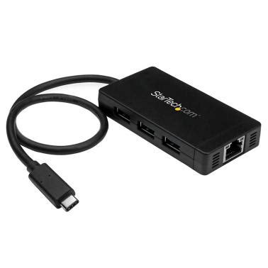 StarTech 3 Port USB 3 0 Hub With USB C And GbE USB Type C USB C Hub Umart Com Au