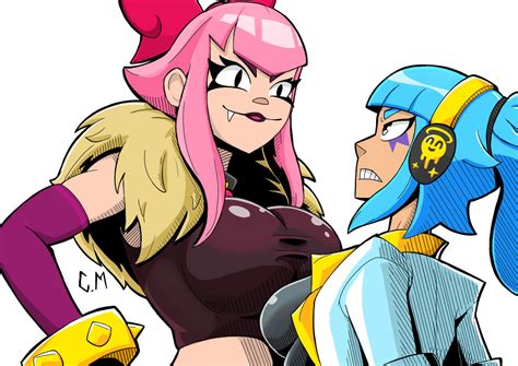 Melodie Vs Janet Popstar Brawl Stars By Cmdtm0desti4 On Deviantart