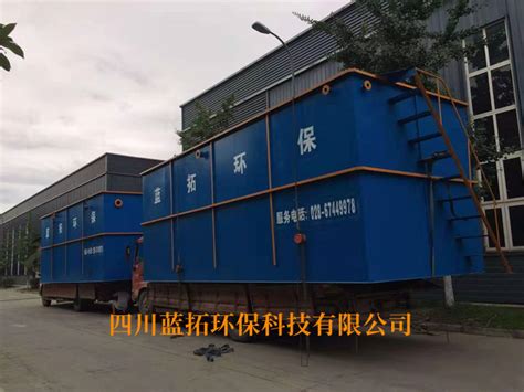 成都天府新区项目部废水处理案例
