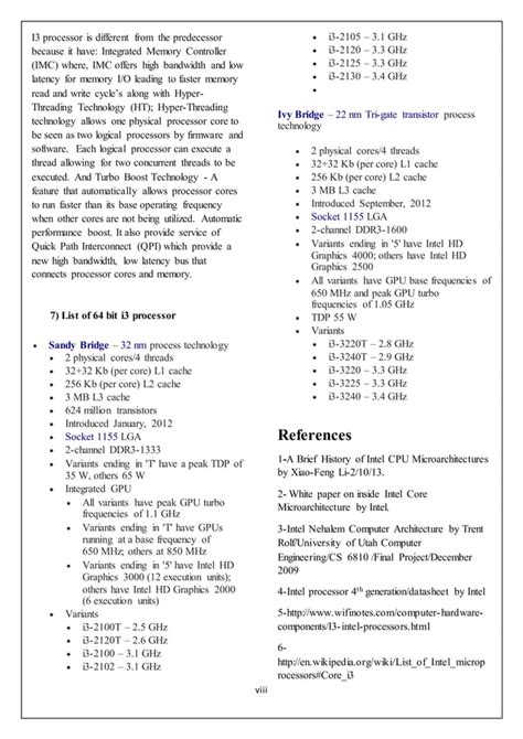 Intel I3 Processor Docx