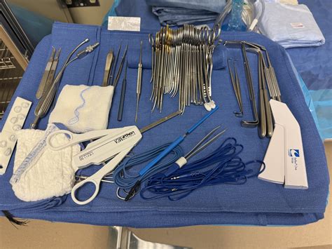Parotidectomy Mayo Stand And Back Table Setup Cstsetup