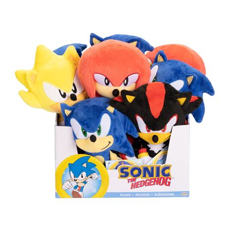 Sonic The Hedgehog 9 Inch Collectible Plush Figure Assortment For Ages