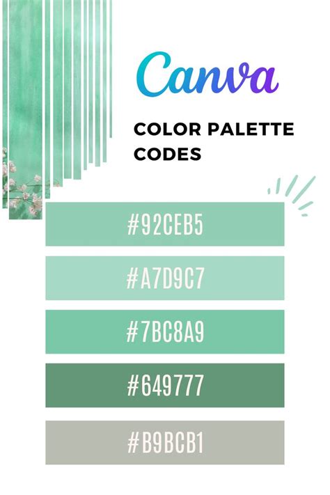 Canva Color Palette Codes