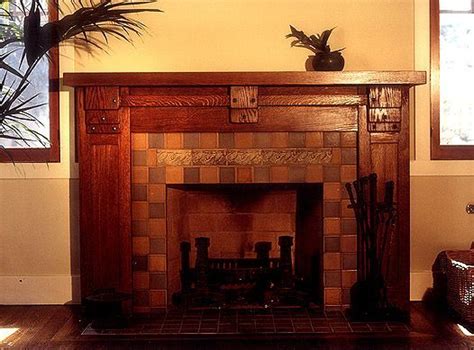 Craftsman Style Fireplace Mantels In Search Of A Craftsman Arts