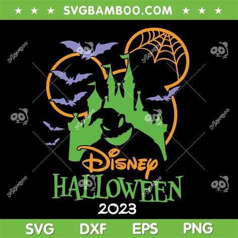 Disney Oogie Boogie Halloween 2023 Svg Png