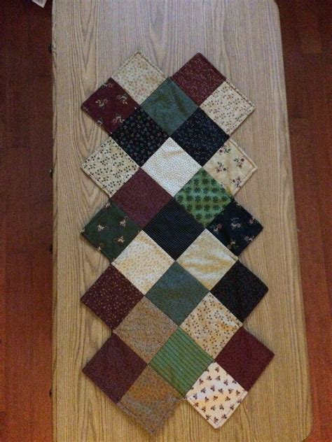 Zig Zag Table Runner Susan Colcha De Patchwork Patchwork