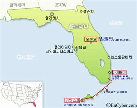 마이애미 지도 및 플로리다주 간단 설명 네이버 블로그