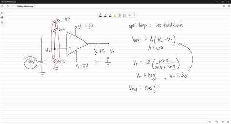 SOLVED Calculate The Output Voltage Of The Given Circuit Below And