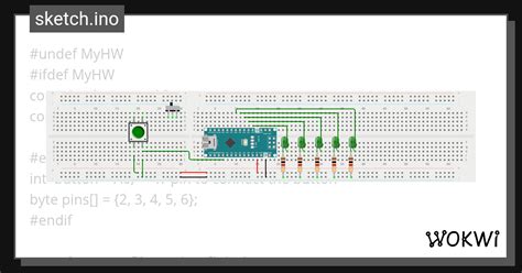 Binary Counter 5bit Wokwi Esp32 Stm32 Arduino Simulator