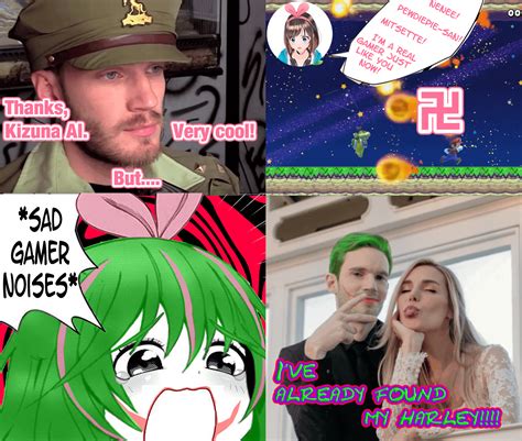 Kizuna Ai Is A True Gamer Also I Pulled The Text Bubble From 257892