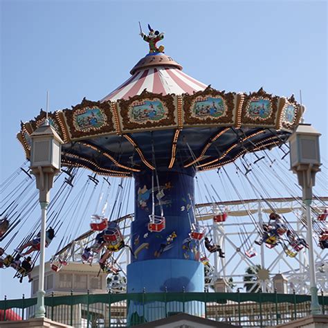 Silly Symphony Swings Tandem Disney California Adventure Park