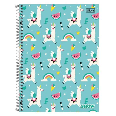 Caderno Universitário Capa Dura Show 16 Matéria Tilibra