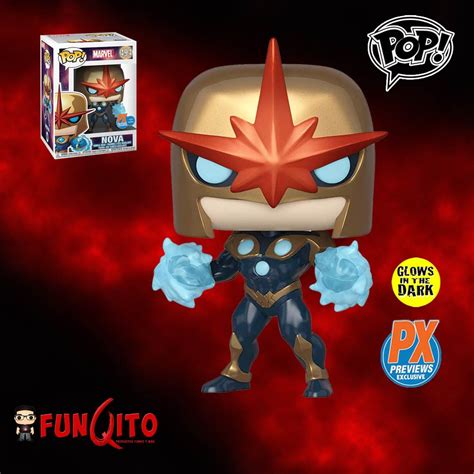 Marvel Nova Gitd Px Funko Pop Exclusivo Funqito