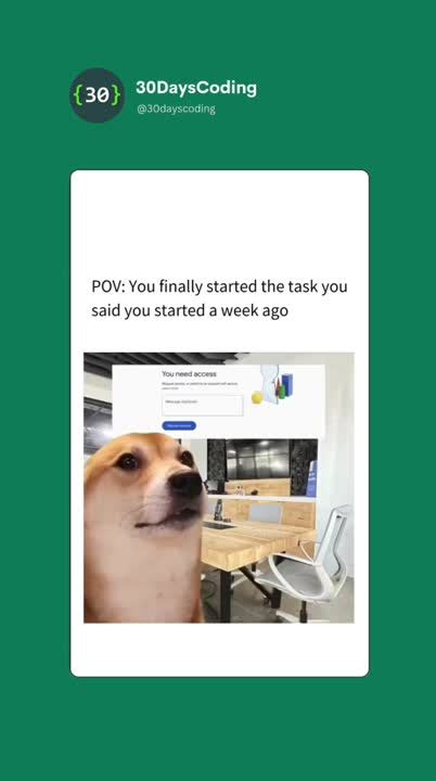 Programminghumor Codingjokes Codingmemes Programmerhumor 30dayscoding