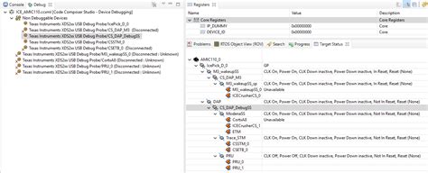 Ccsamic110 Error 6305 Prsc Module Failed To Write To A Router Register Code Composer
