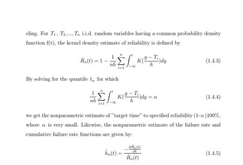 17 Questions With Answers In Reliability Theory Science Topic