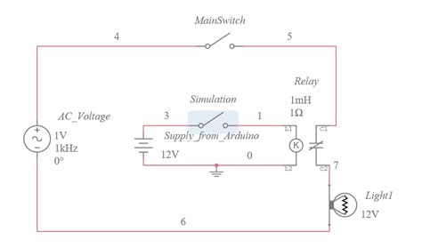 Switch And Relay Multisim Live