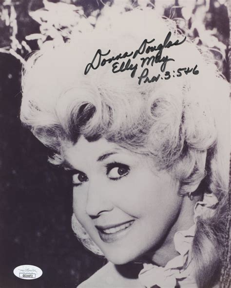 Donna Douglas Signed The Beverly Hillbillies 8x10 Photo Inscribed