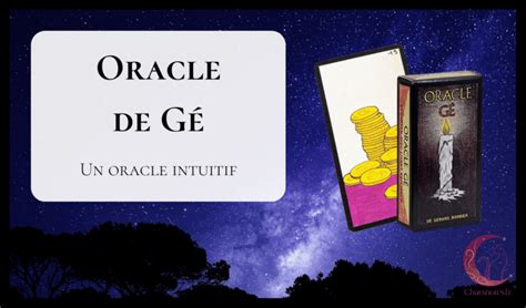 L oracle Gé un oracle intuitif