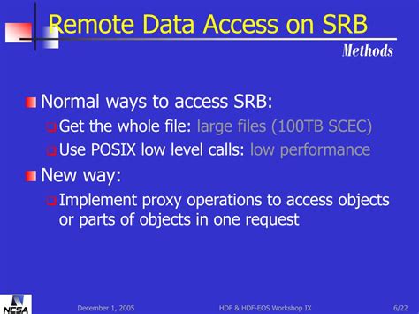 PPT Integrating HDF With SRB PowerPoint Presentation Free Download ID