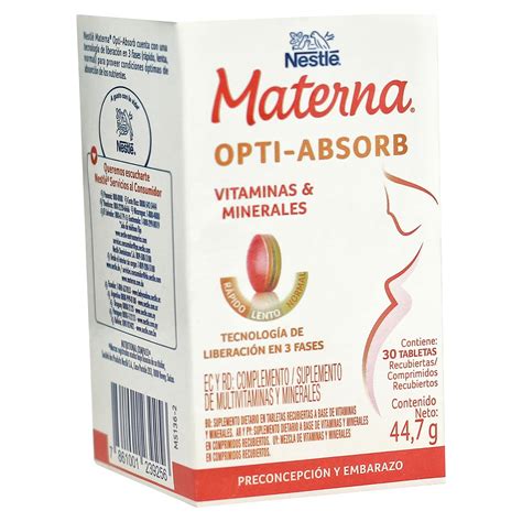 Comprar Vitamina Materna Nestlé 30 Tabletas Walmart Costa Rica