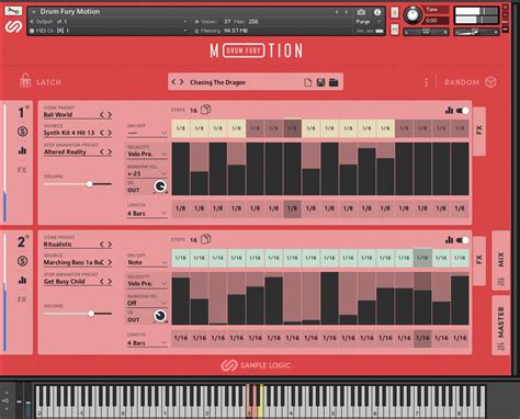 Sample Logic Drum Fury Motion