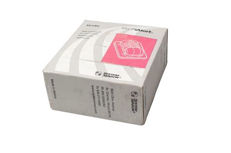 System Sensor S Red Wall Mount Strobe