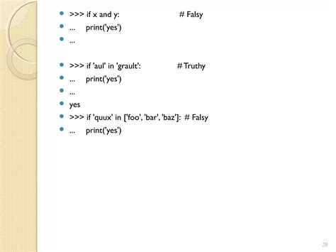 Python Control Structures Ppt