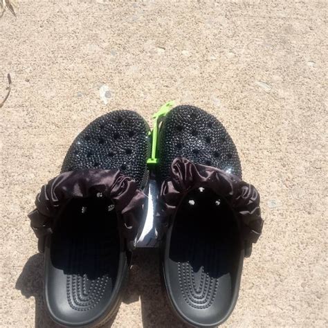 Crystal Crocs Etsy