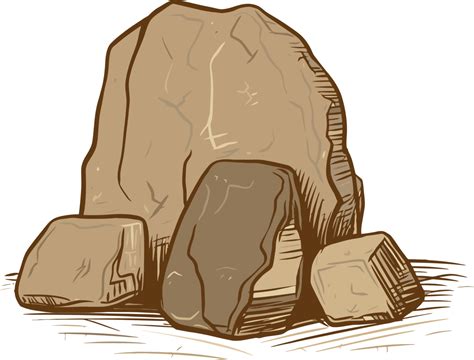 Stone Clip Art 67312838 Png