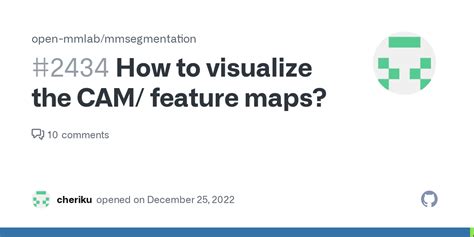 how to visualize the cam feature maps · issue 2434 · open mmlab