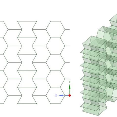Honeycomb And Re Entrant Auxetic Structures And Geometries Adapted