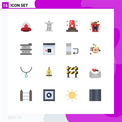 Editable Vector Line Pack Of 16 Simple Flat Colors Of Chemistry Biochemistry Alert Chicken Fast