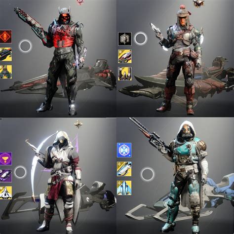 My Different Sub Class Looks R Destinyfashion