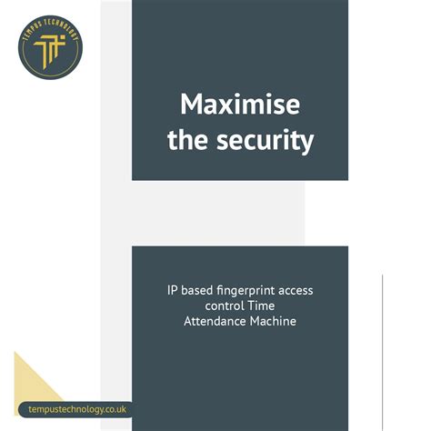 Tempus Technology On Linkedin Securitysolutions Fingerprintaccess Timeattendance Smartsecurity…