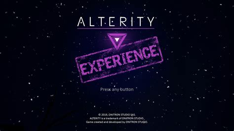 Alterity Experience Youtube