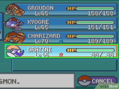 How To Catch Dratini In Pok Mon Firered And Leafgreen