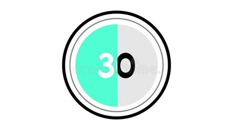 Countdown Timer From 10 To 0 Seconds Realtime Modern Flat Design Of Countdown Animation On