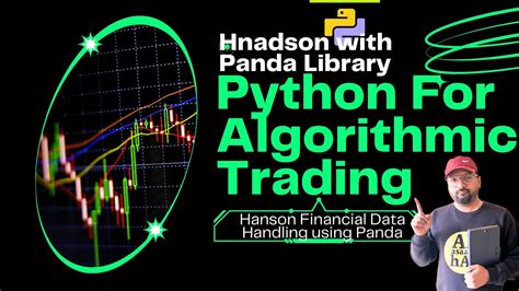 Python For Algorithmic Trading Handson About Data Handling Using