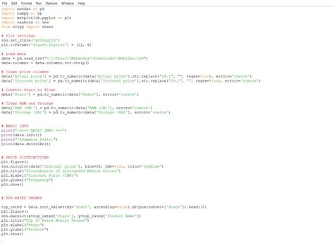Datascience Python Seaborn Eda Mobiledata Matplotlib Statistics
