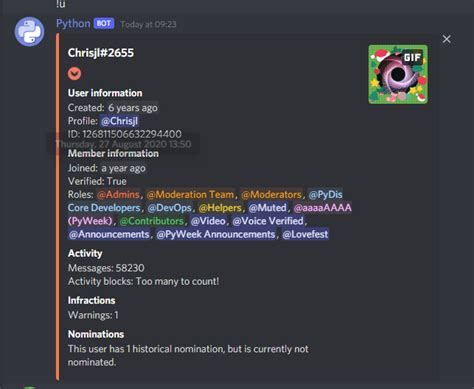 Add Context To User Command When Run Against Messageid · Issue 2012